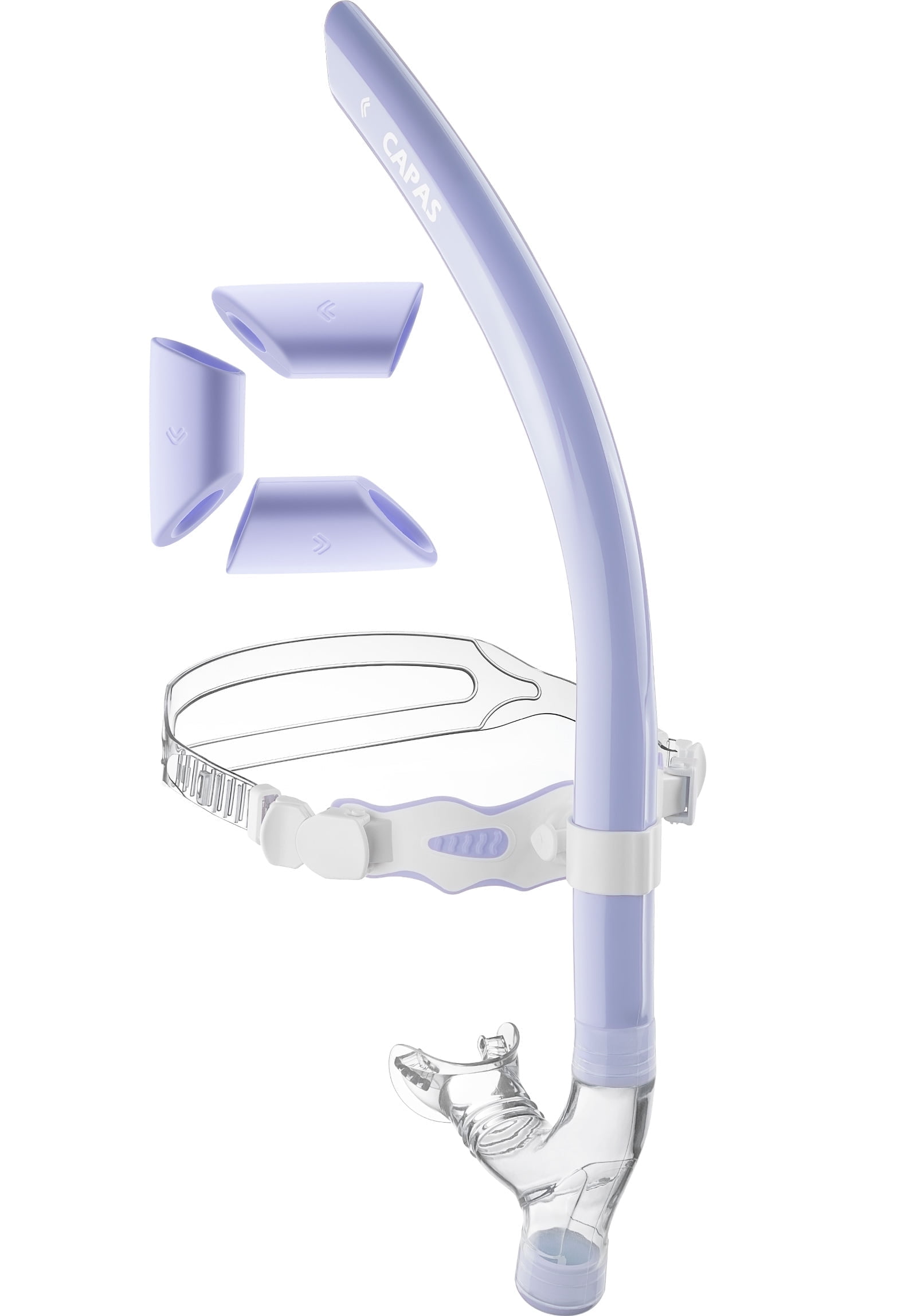 Swim Snorkel for Lap Swimming Training, Adult Swimmers Snorkel with ...