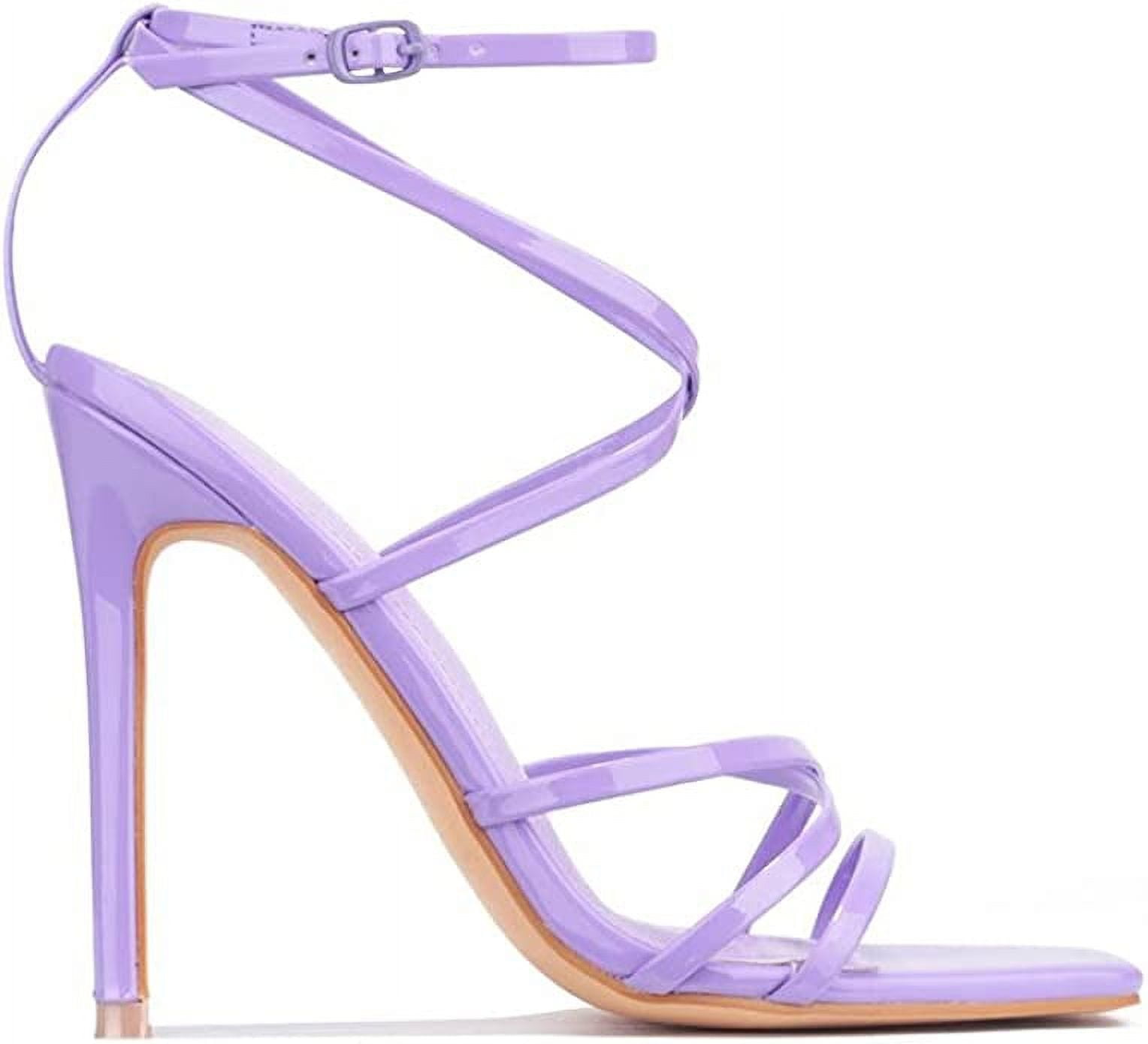 CAPE ROBBIN Female MINNIE WAKA PURPLE SIZE 6.5 - Walmart.com