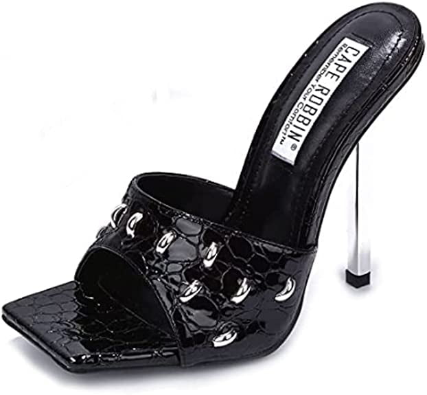 CAPE ROBBIN Female TENNON BLACK SIZE 8.5 - Walmart.com