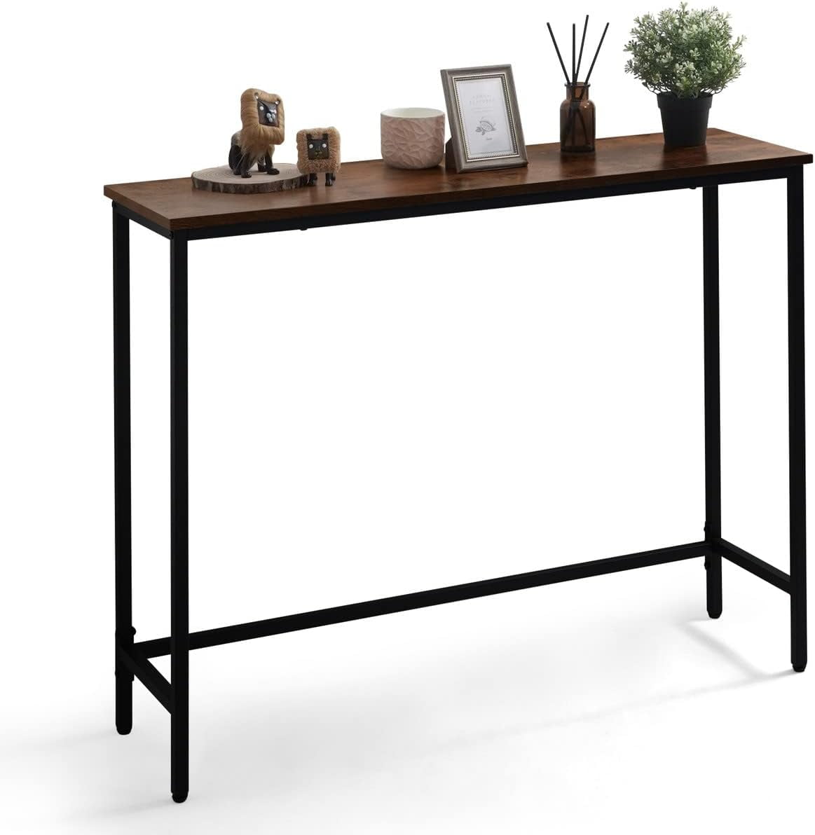 CAPHAUS 41” Classic Console Table for Entryway, Modern Sofa Table for ...
