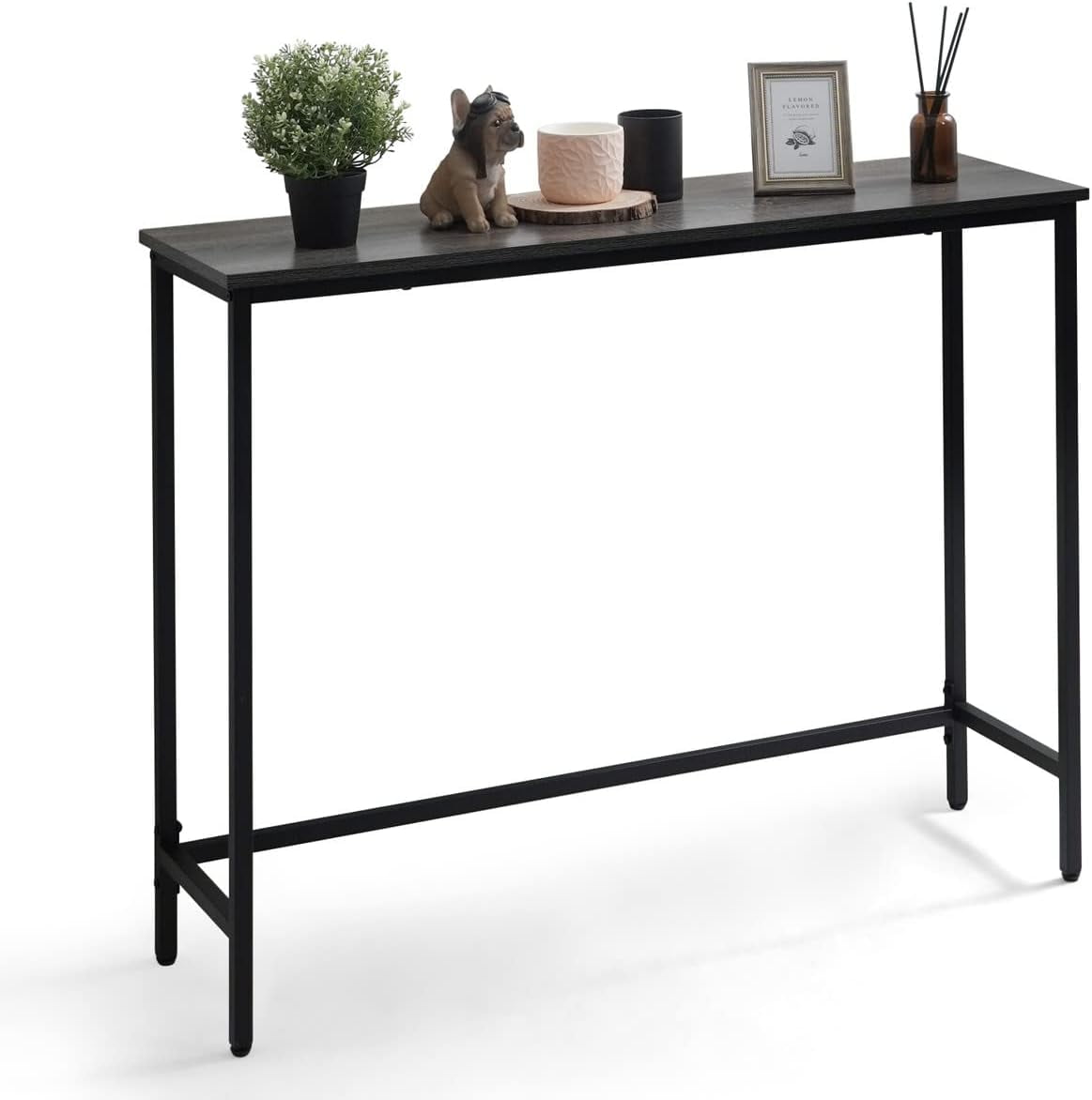 CAPHAUS 41” Classic Console Table for Entryway, Modern Sofa Table for ...