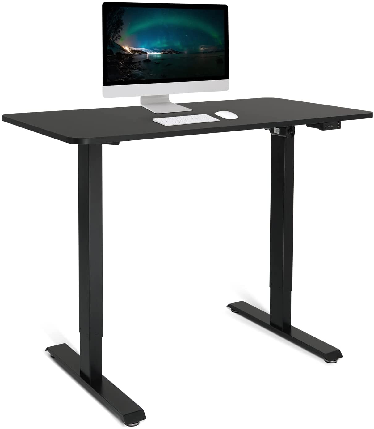 CAPHAUS 48 x 24 Inches WHOLE-PIECE Deskboard Electric Standing Computer ...