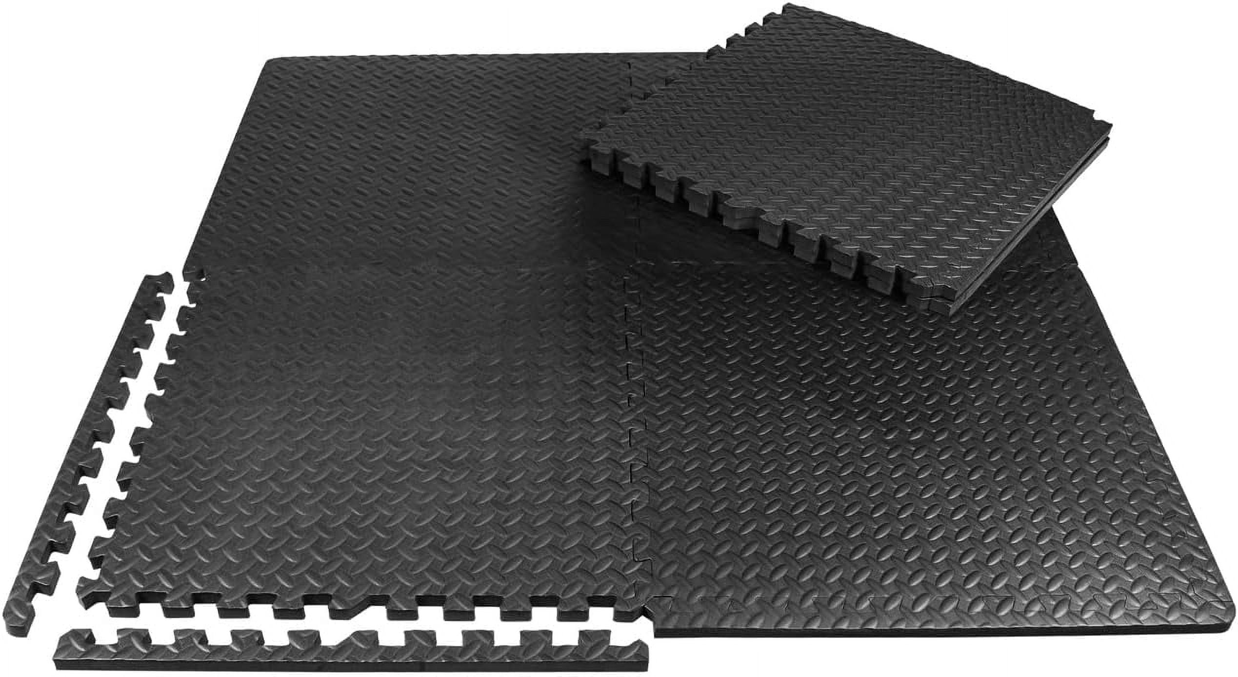 CAPHAUS EVA Foam Floor Tiles, 24 Inch x 24 Inch x ¾” Extra Thick Puzzle ...