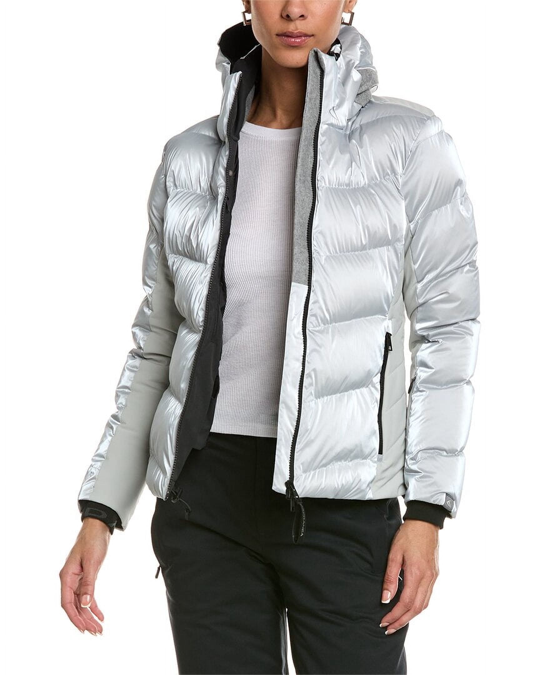 CAPRANEA womens Varuna Wool-Blend Jacket, 44, Silver - Walmart.com