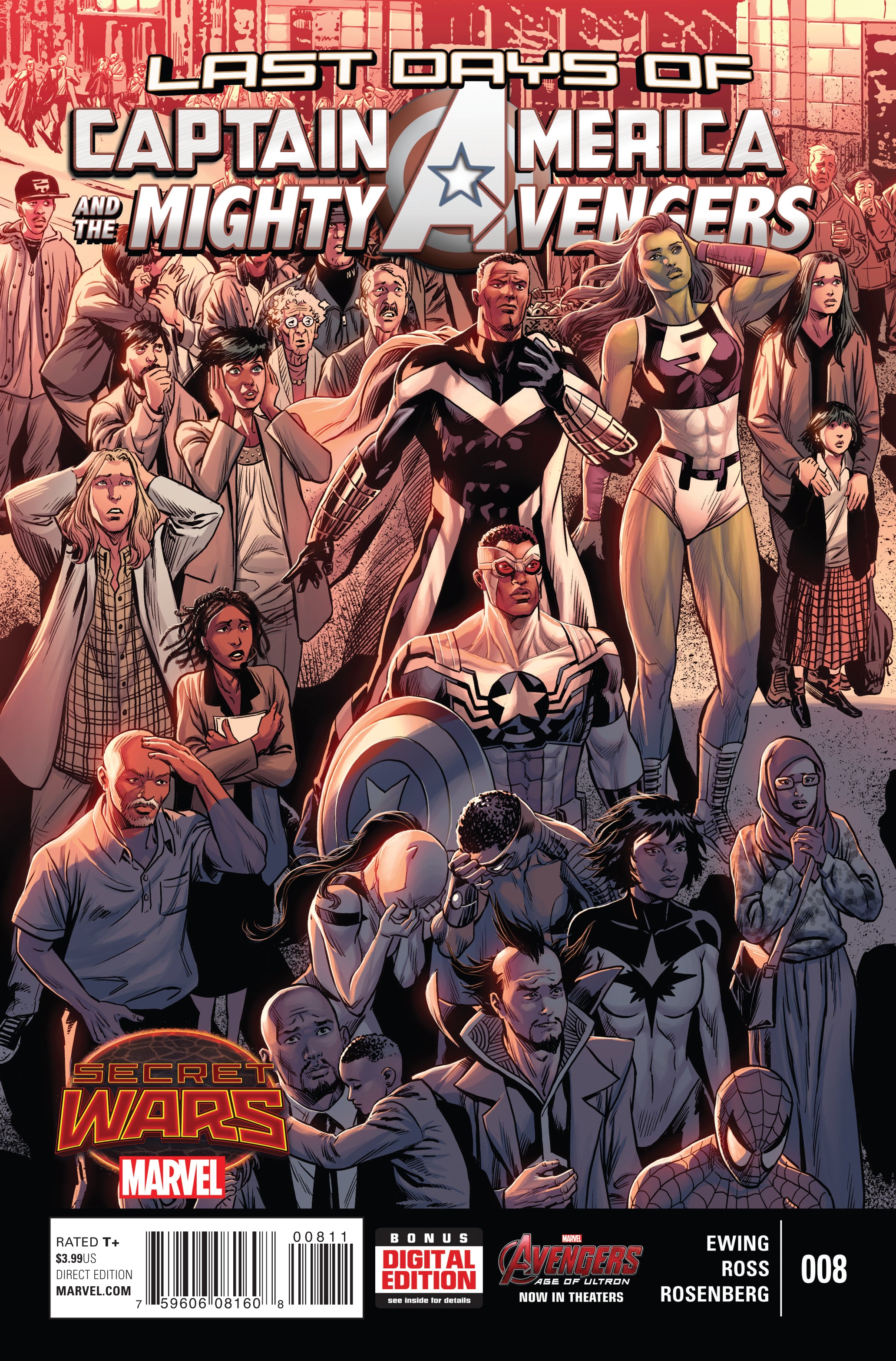 CAPTAIN AMERICA AND MIGHTY AVENGERS #8 SWA - Walmart.com