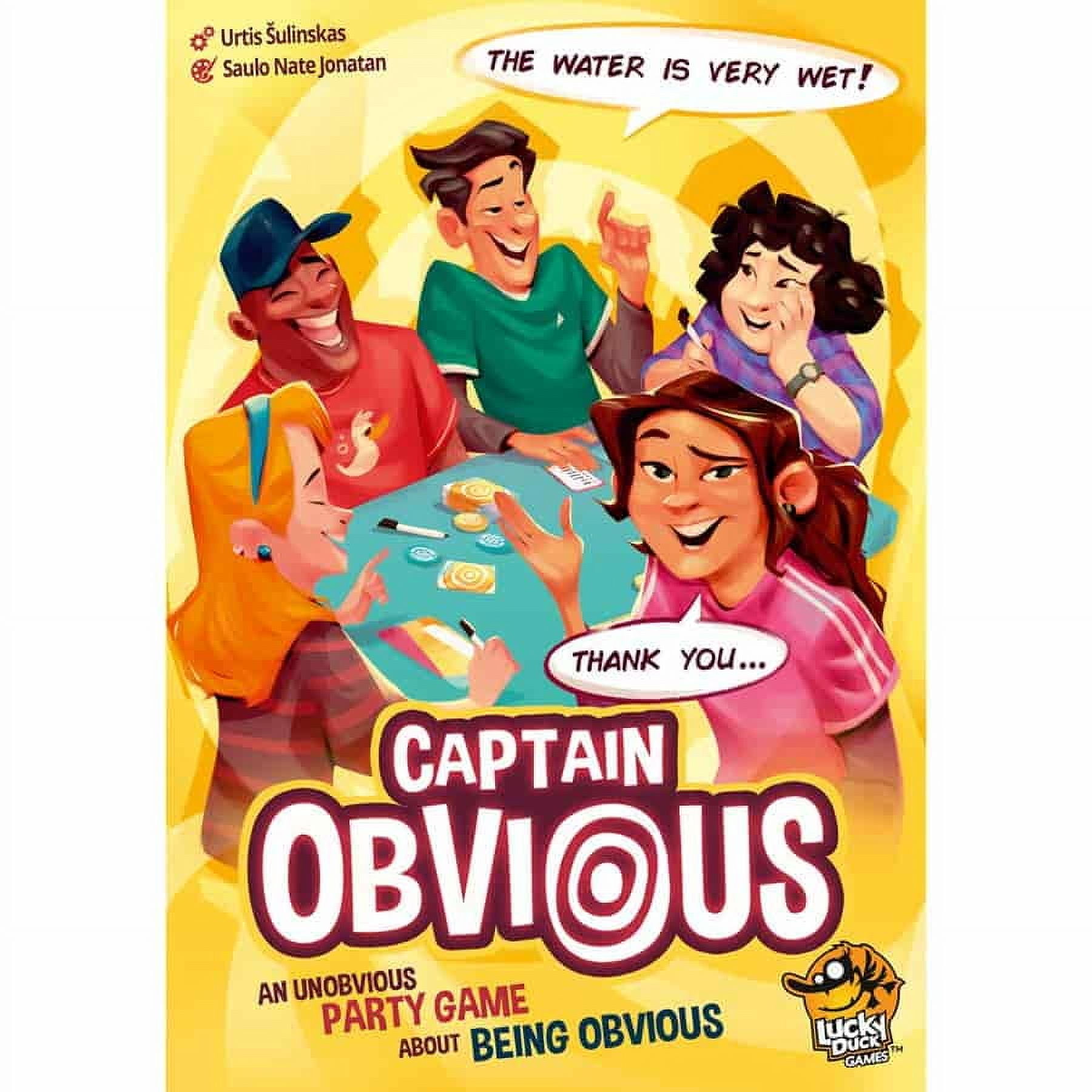CAPTAIN OBVIOUS Party Game - Walmart.com