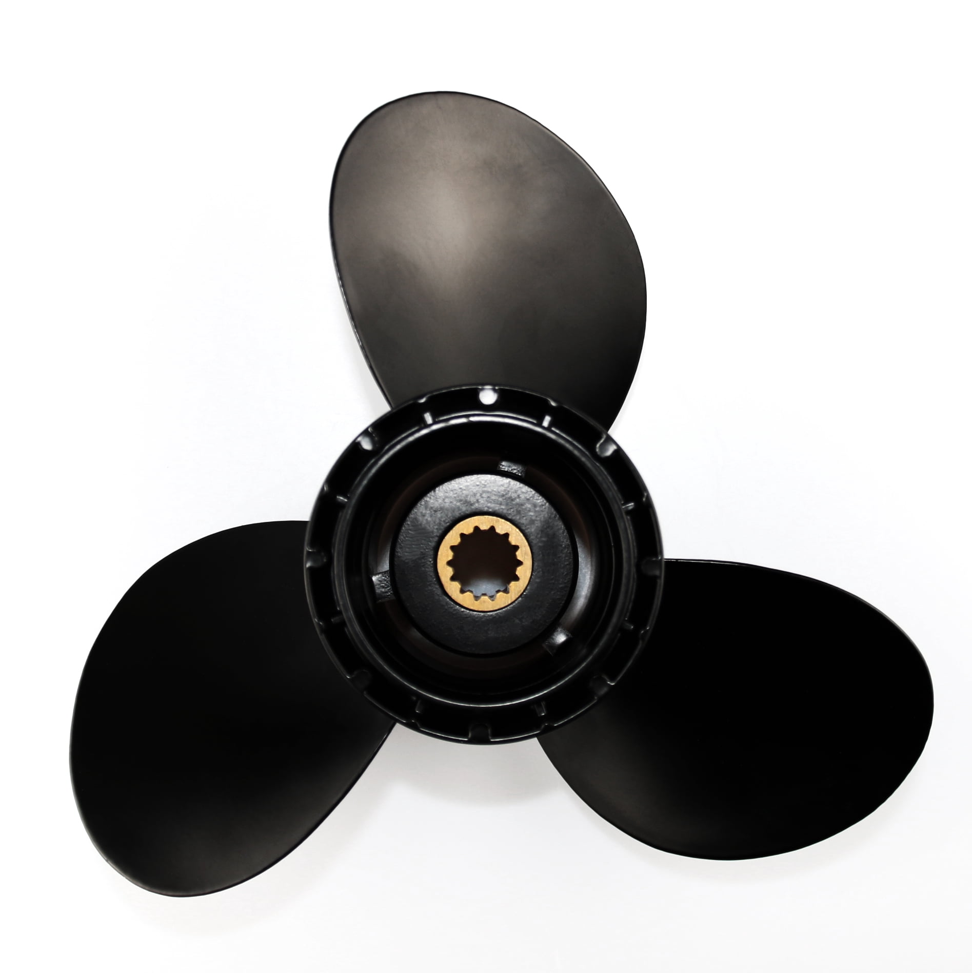 CAPTAIN Outboard Propeller fit Johnson,Evinrude,BRP,E-Tec 15-35 HP, 14 ...