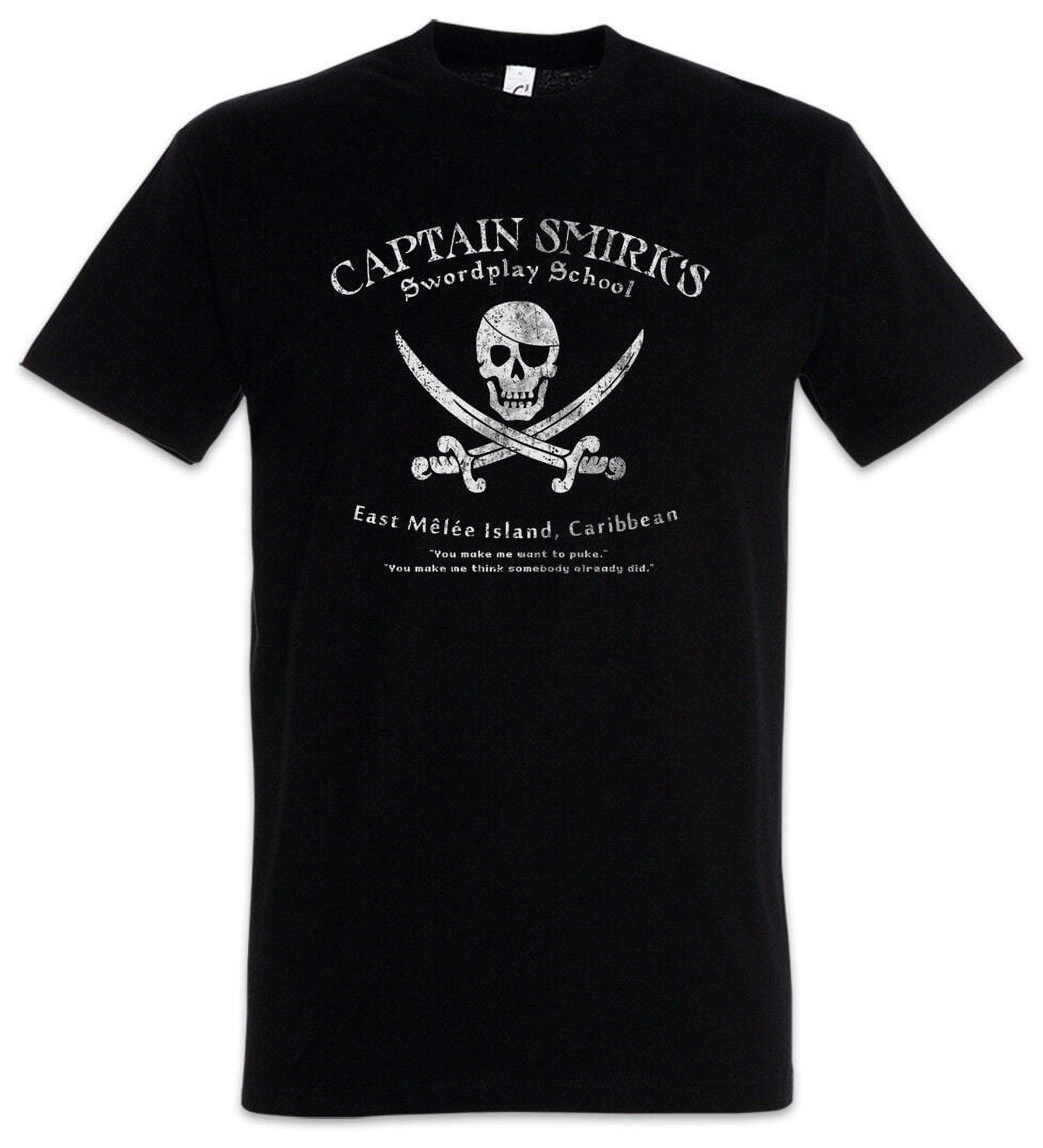 CAPTAIN SMIRK'S SWORDPLAY SCHOOL T-SHIRT The Secret Game of Insel ...