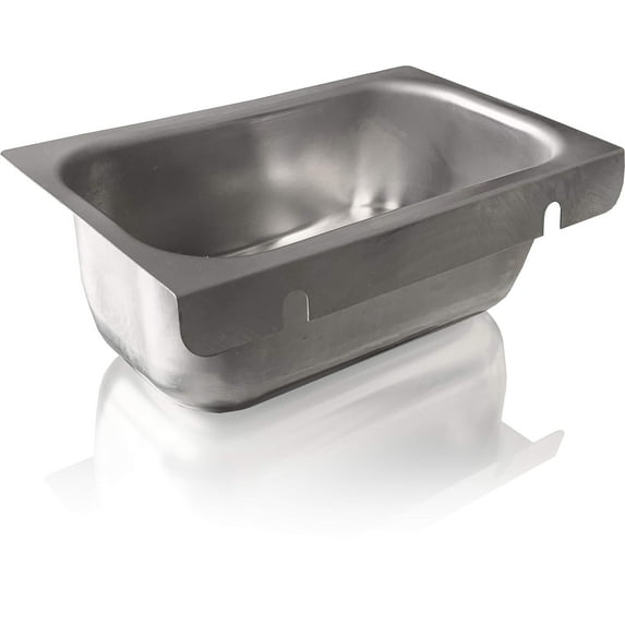 CAPTIVE-AIRE Commercial Kitchen Restaurant Duty Canopy Hood Grease Cup- Removable Keyhole Mount ...