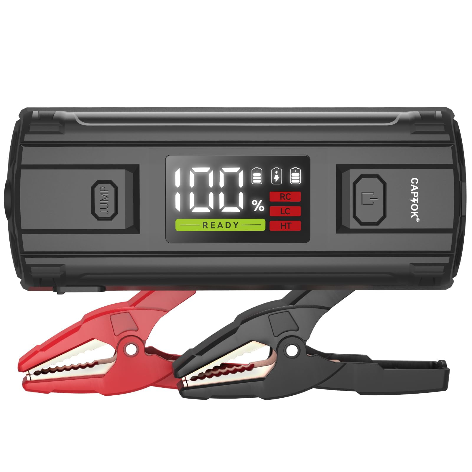 CAPTOK Car Battery Jump Starter, 4500A Peak PD65W Fast Charging ...