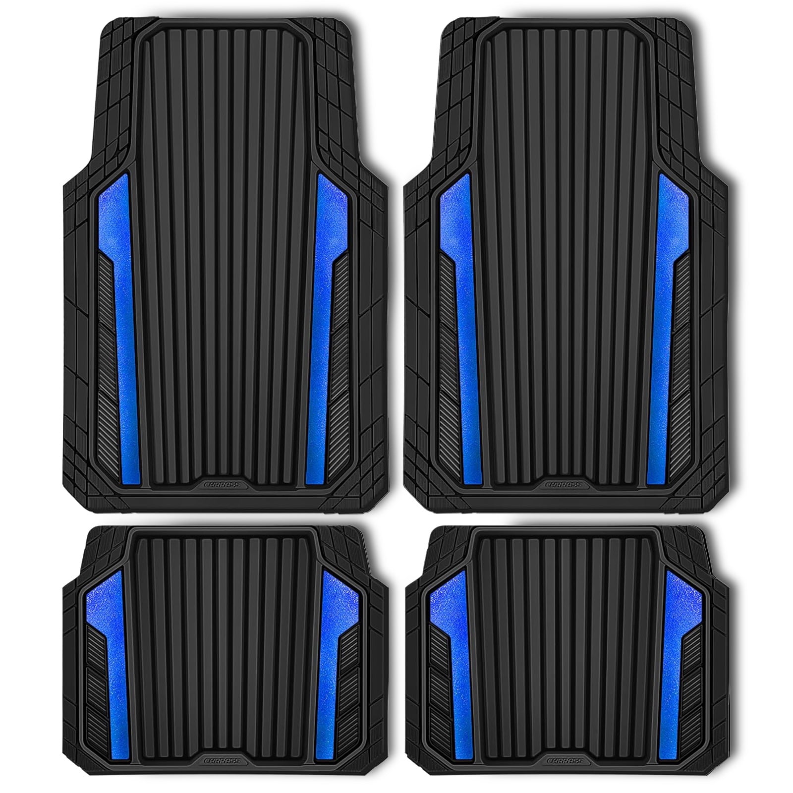 CAR GRAND Heavy Rubber Car Floor Mats, Deep Waterproof Car Mats All ...