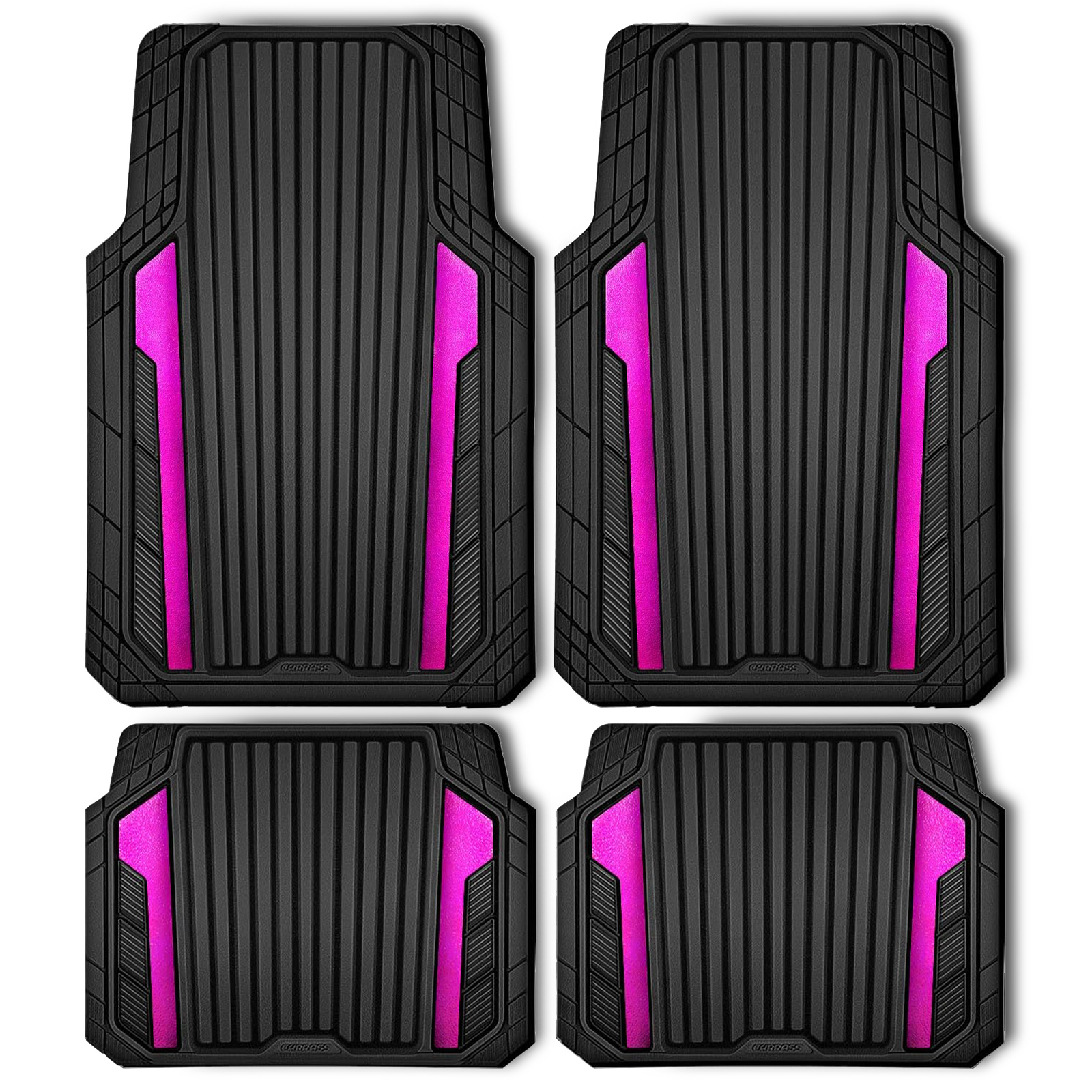 CAR GRAND Heavy Rubber Car Floor Mats, Deep Waterproof Car Mats All ...