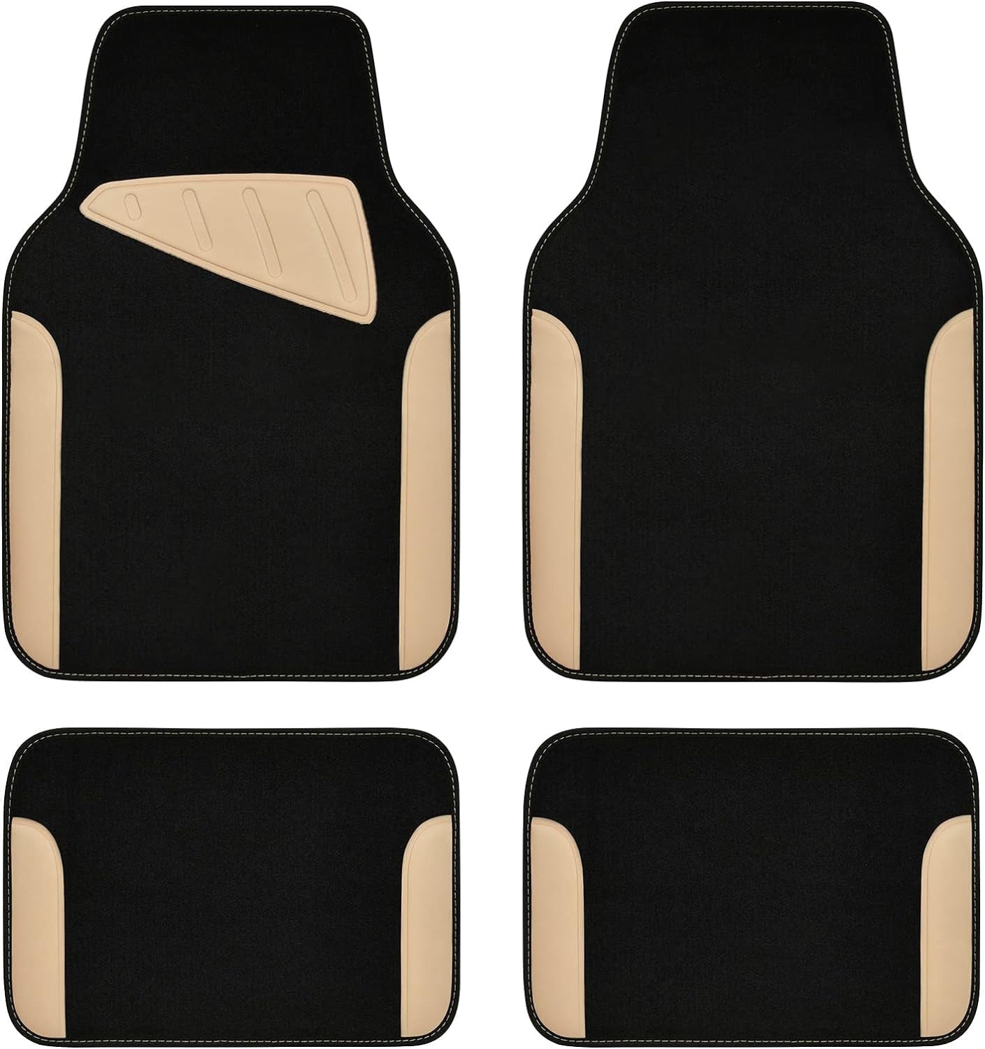 CAR-PASS Waterproof Universal Fit Car Floor Mats, Car Mats Fit for SUV ...