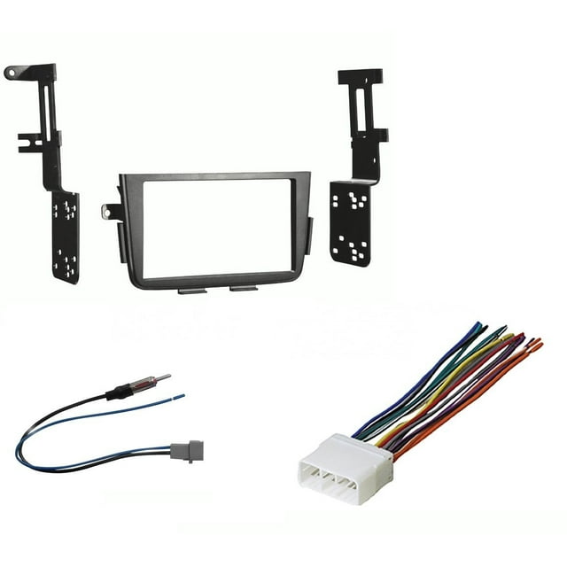 CAR STEREO DOUBLE/D/2-DIN RADIO INSTALL DASH KIT FOR MDX With Wiring ...