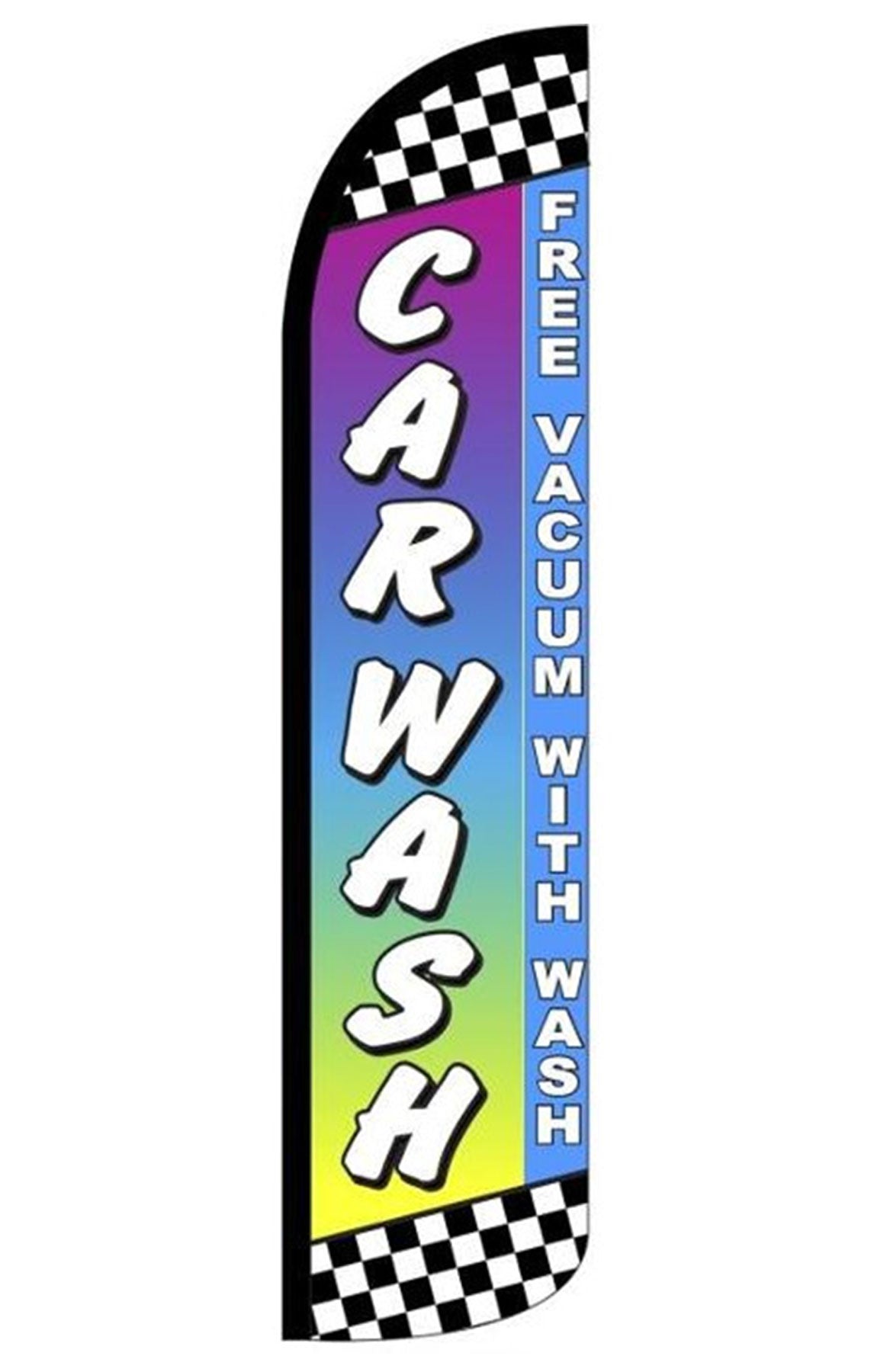 CAR WASH Windless Flag (Hardware Not Included) |Advertisement /Business ...
