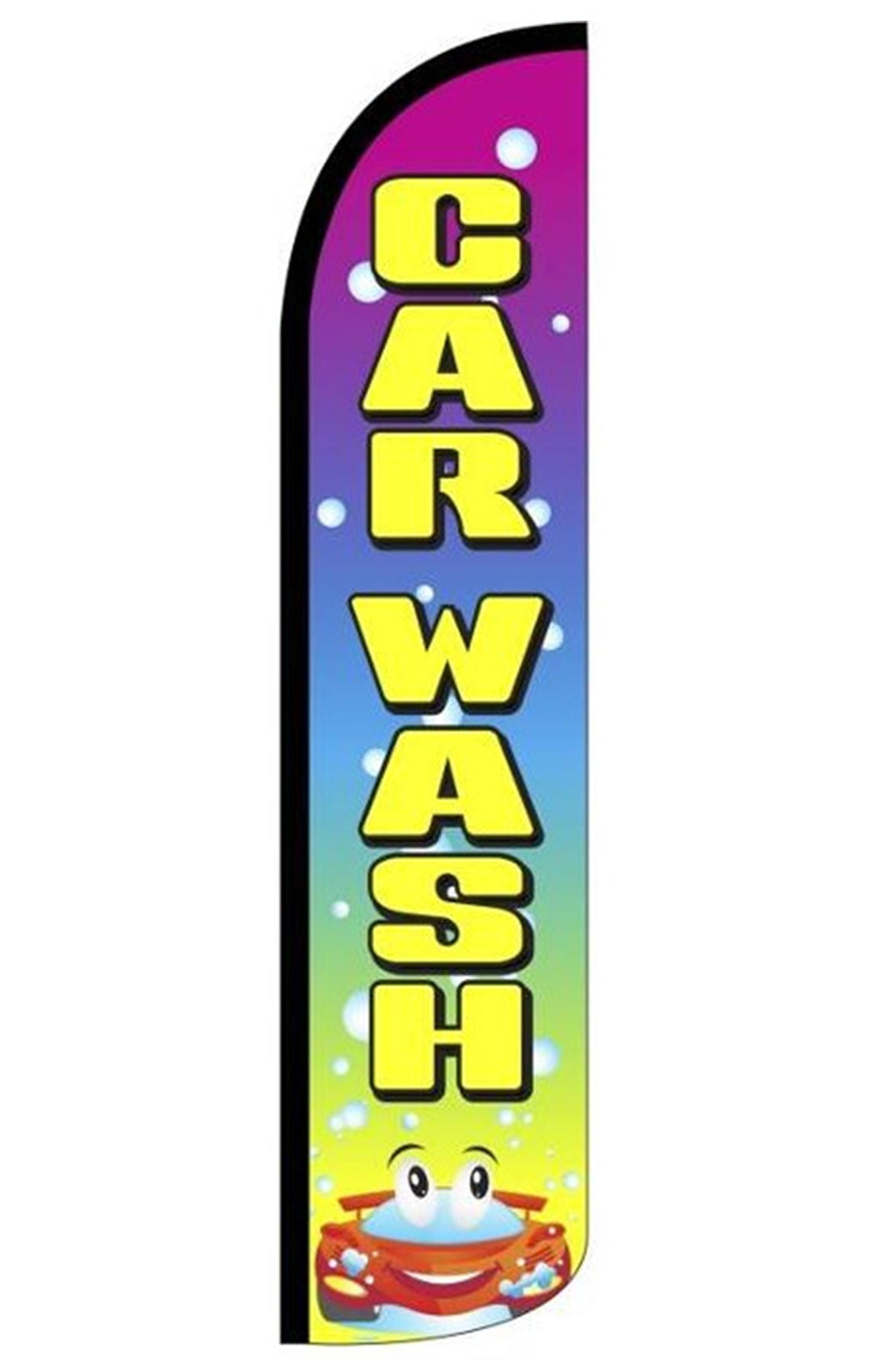 CAR WASH Windless Flag (Hardware Not Included) |Advertisement /Business ...