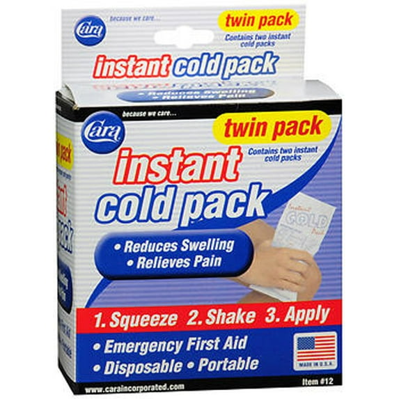 CARA Instant Cold Pack, 2 Pack HSA/FSA Eligible - Walmart.com