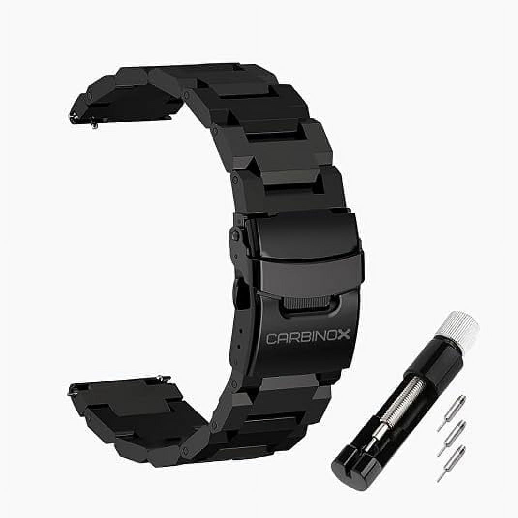 Carbinox Smart Watch Band, 22mm, Adjustable and Secure Fit, Compatible ...