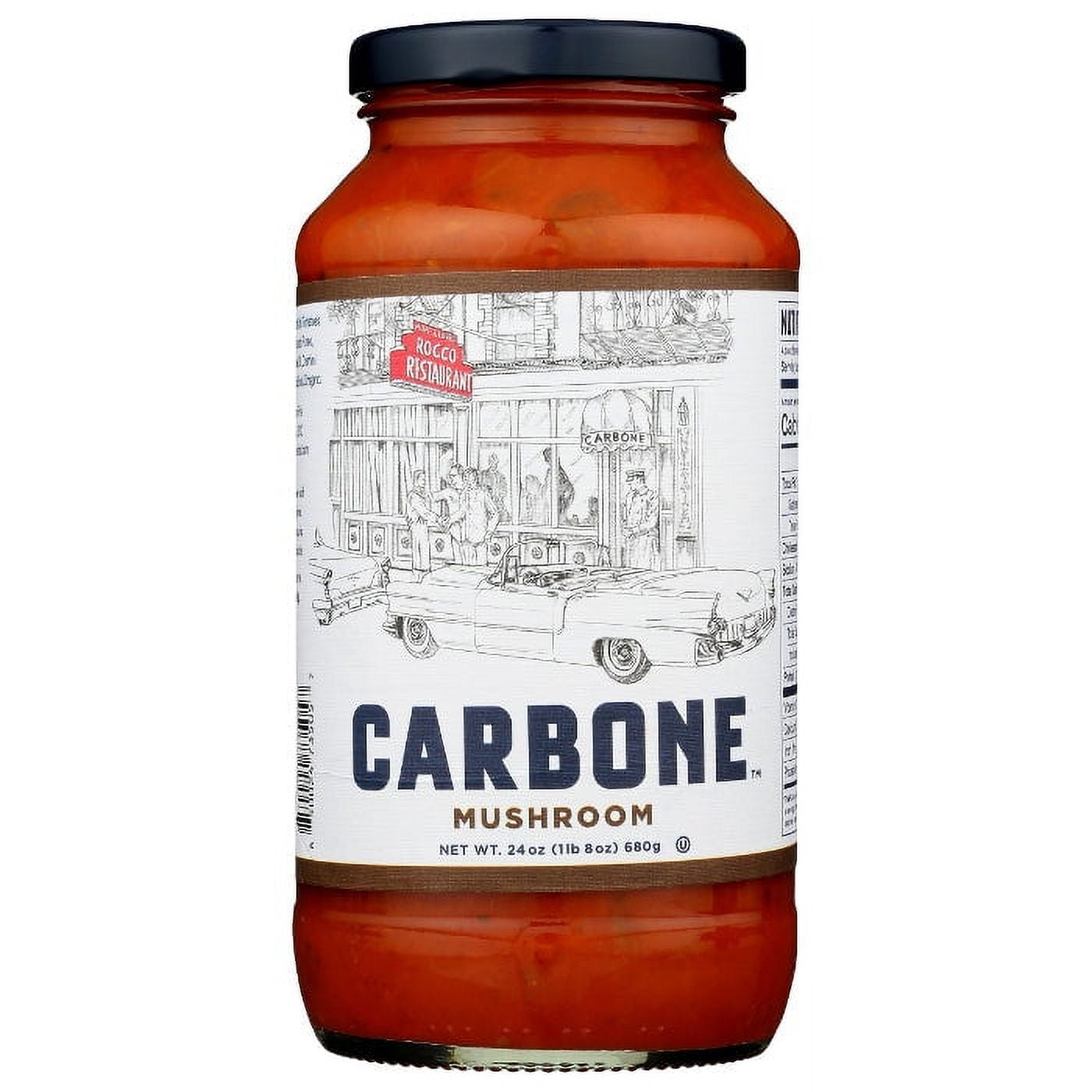 CARBONE PASTA MUSHROOM MARINARA 24 OZ - Pack of 6 - Walmart.com