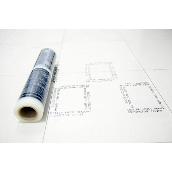 Carpet Protection Film 24" x 300' Roll Self Adhesive Clear Plastic ...