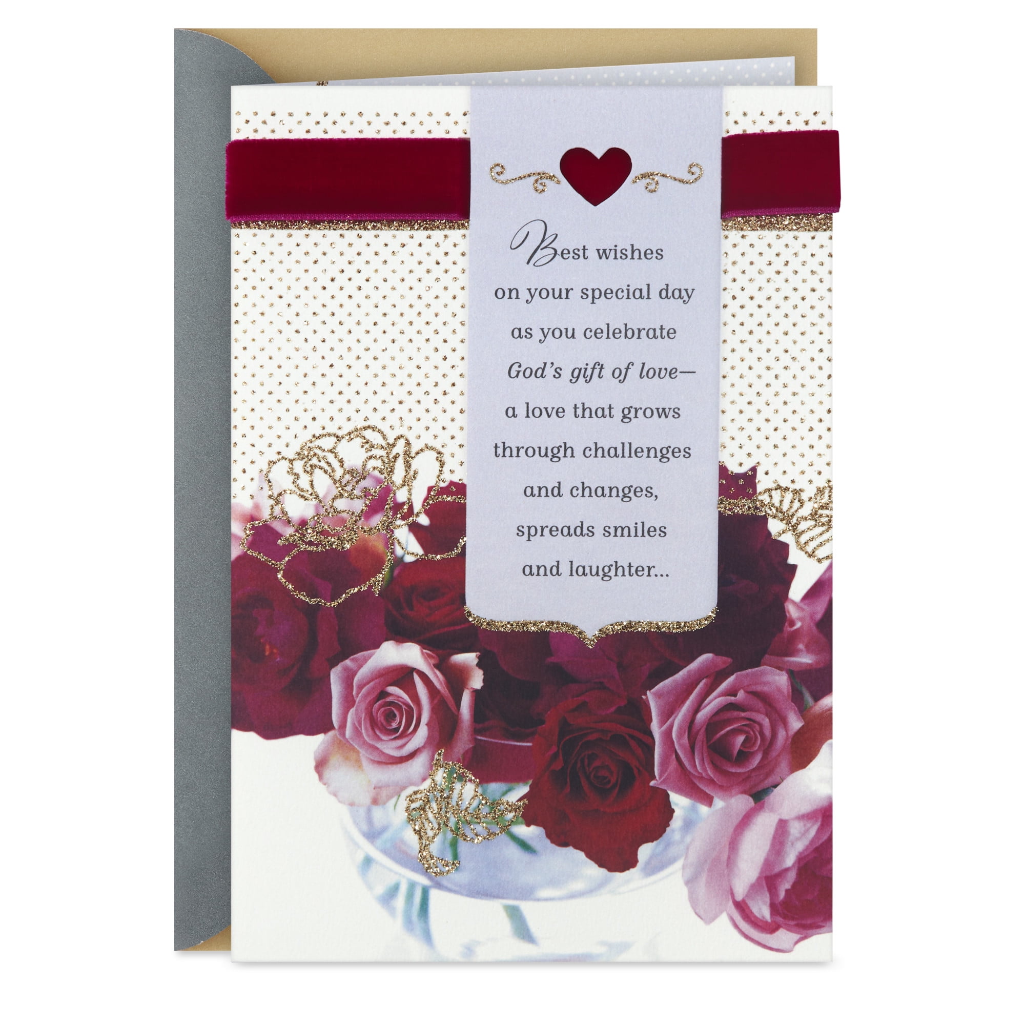 DaySpring Religious Anniversary Card (Love That Grows) - Walmart.com