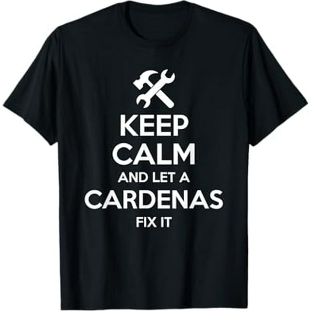 CARDENAS Funny Surname Birthday Family Tree Reunion Gift T-Shirt ...