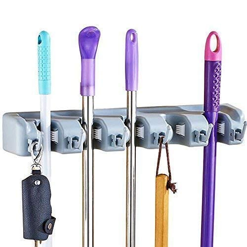 CARDEX Mop and Broom Holder Upgraded with Effective Strong Holding 5 ...