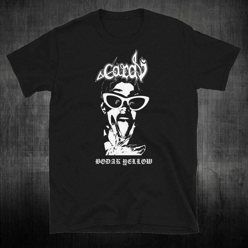 CARDI B Bodak Yellow | Venom logo Cardi b Unisex Comfort Tee T Shirt ...