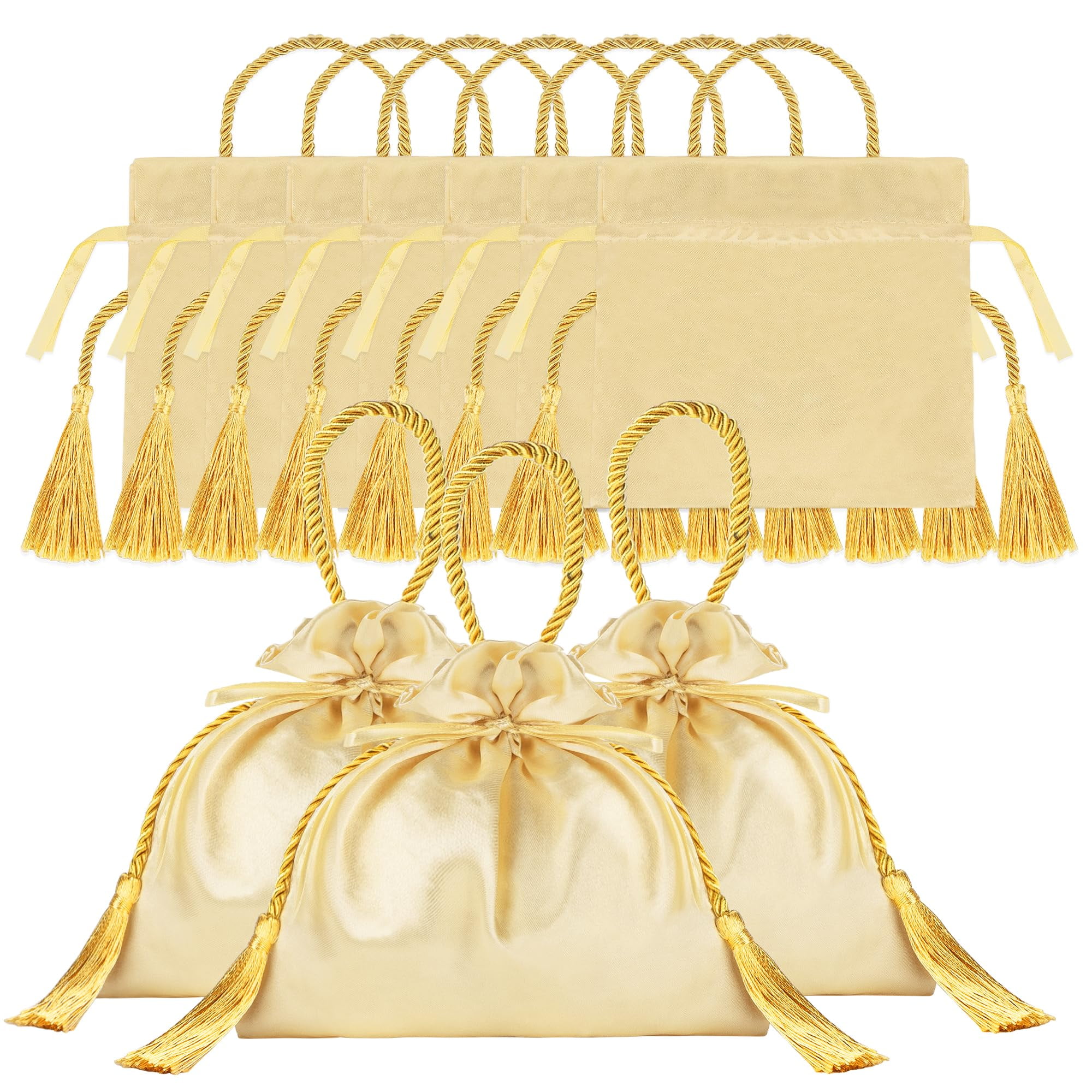 CARDIAC Satin Gift Bags with Drawstrings, AIS1 Jewelry Pouches ...