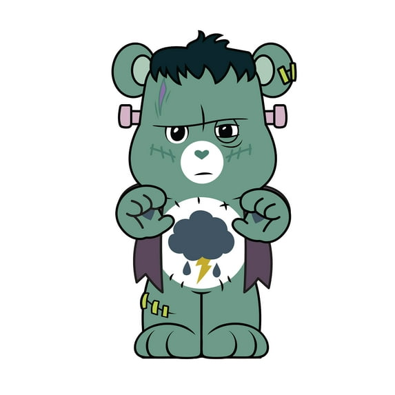 CARE BEARS X UNIVERSAL MONSTERS GRUMPY BEAR X FRANKENSTEIN MONSTER PVC ...