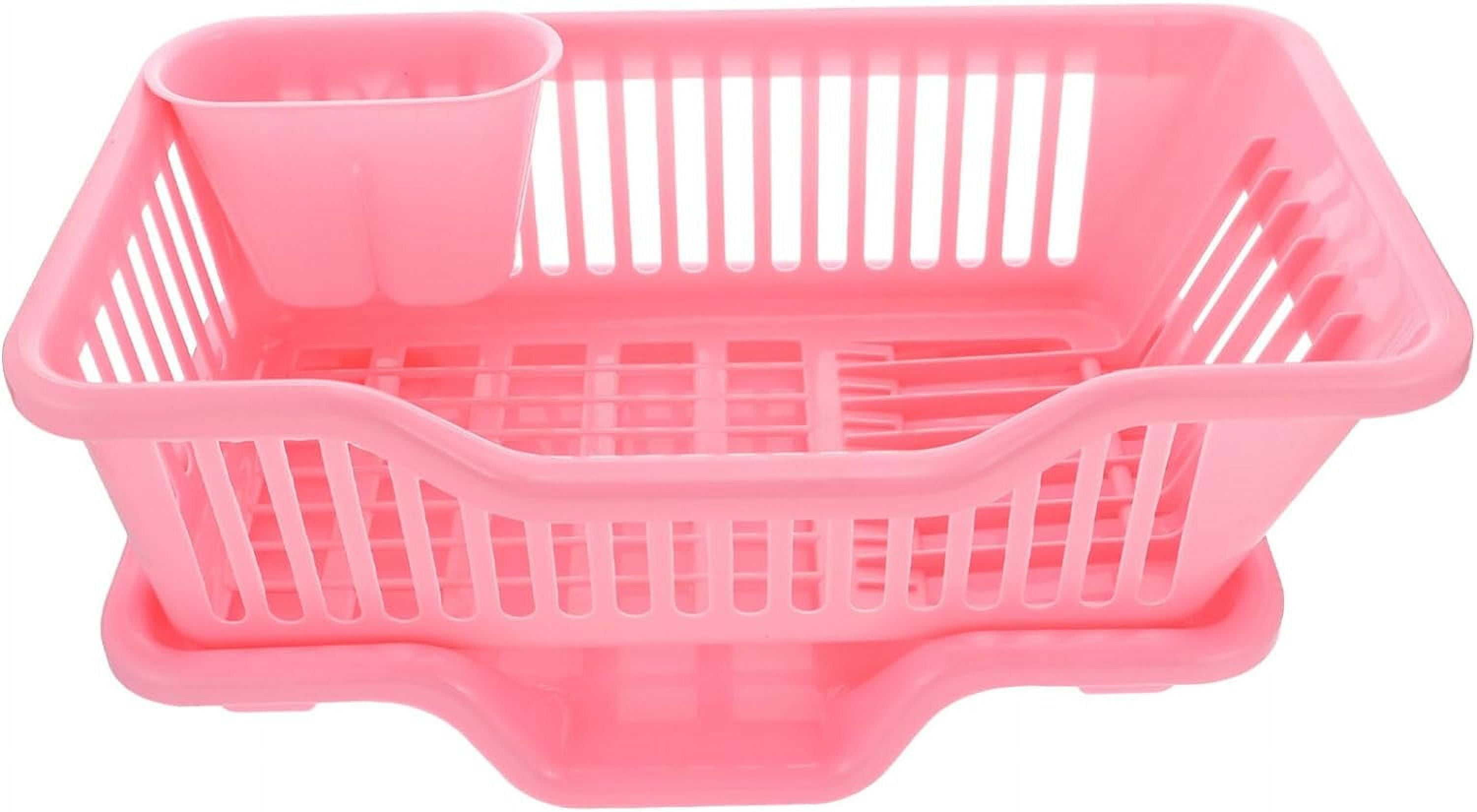 CAREFORM Dish Drying Rack Plastic Sink Dish Rack Drainer with ...
