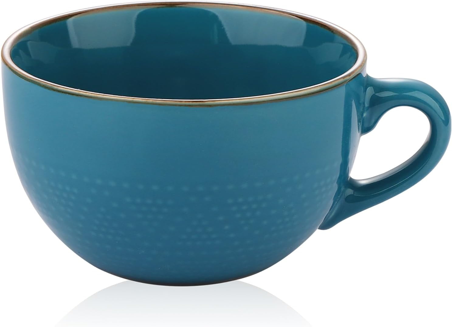 CAREFORM White Vintage Large Coffee Mug Large Soup Bowl, 24 oz Coffee ...