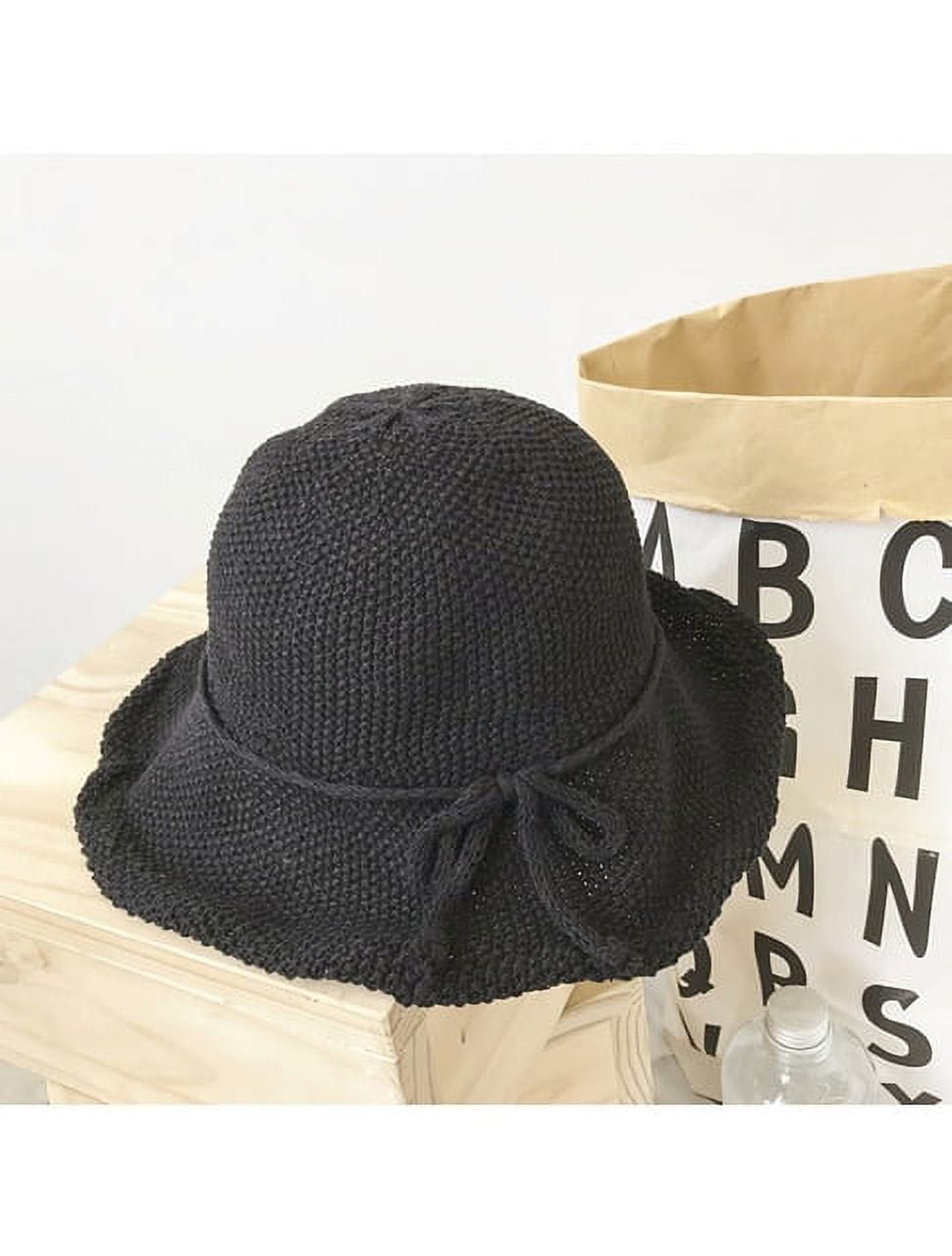 CAREFORM new Linen Braided Fisherman Cap Streamers Bows Decorative ...