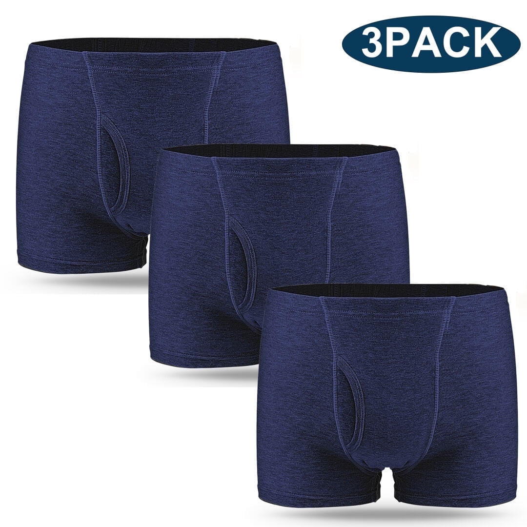 CARER Mens Incontinence Boxer Briefs Leakproof Urinary Incontinence ...