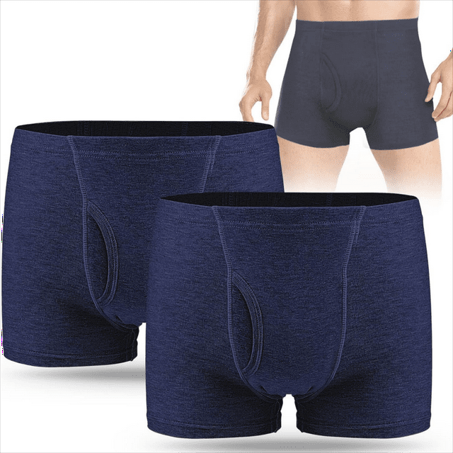 CARER Men's Heavy Absorbent Incontinence Underwear, Protective Sanitary ...