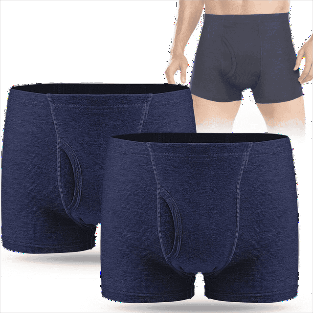 CARER Mens Absorbent Incontinence Protective Underwear, Leakproof ...