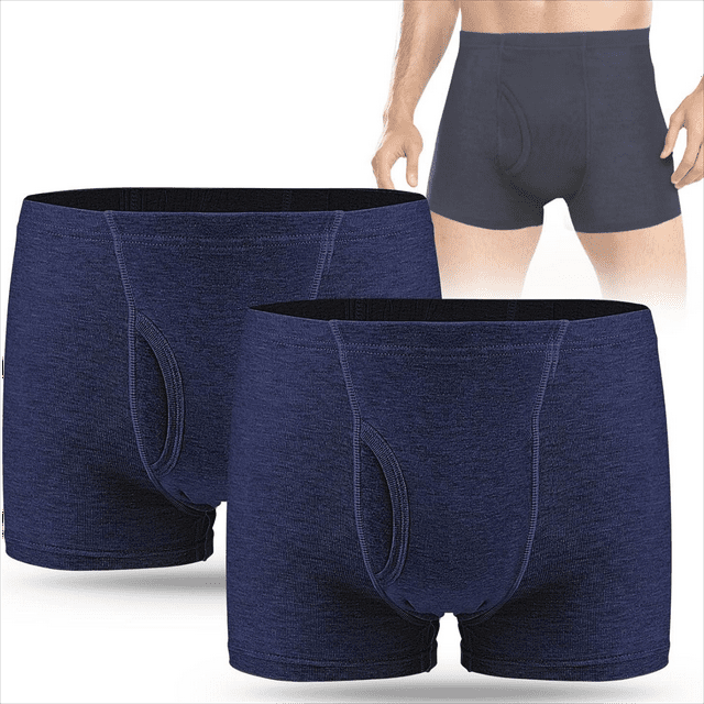 CARER Mens Absorbent Incontinence Protective Underwear, Leakproof ...