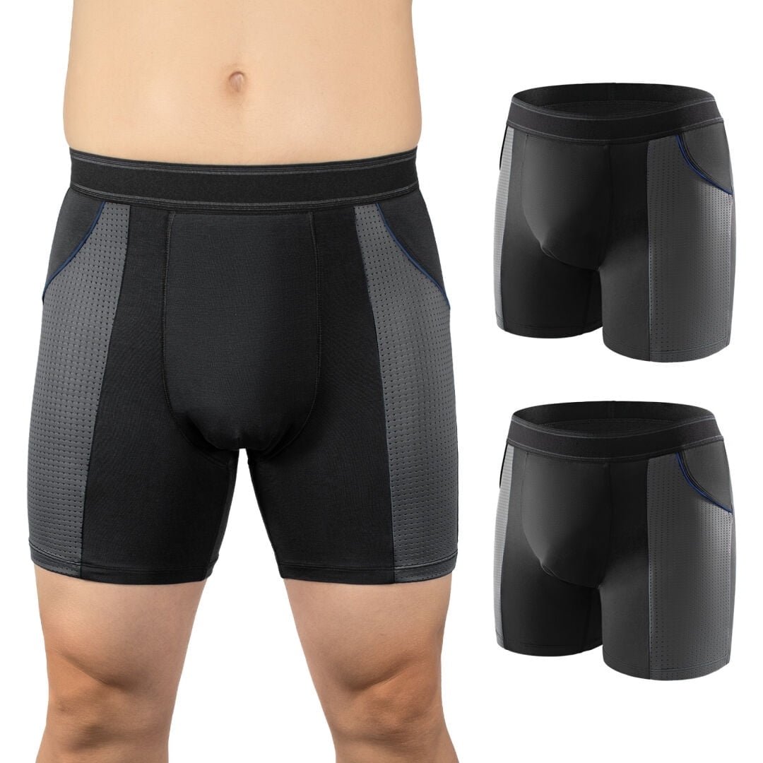 CARER Mens Incontinence Underwear Washable Reusable Leakproof Underwear ...