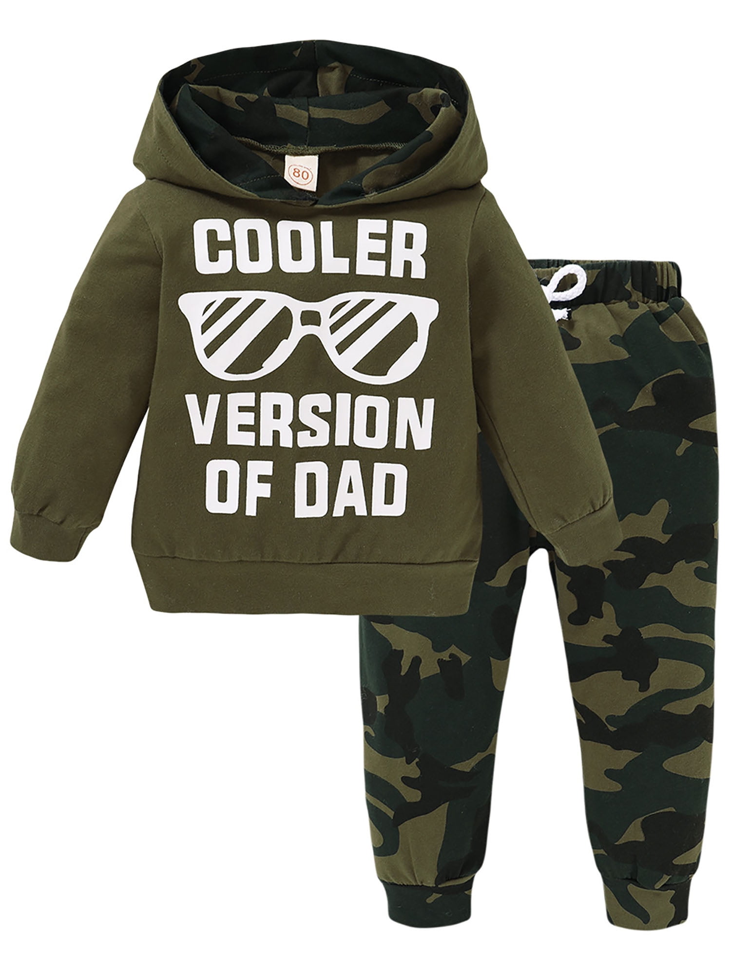 Fashion Newborn Kids Baby Boys Tops T-shirt Camo Pants 2PCS Outfits Set Clothes 0-5Years ...