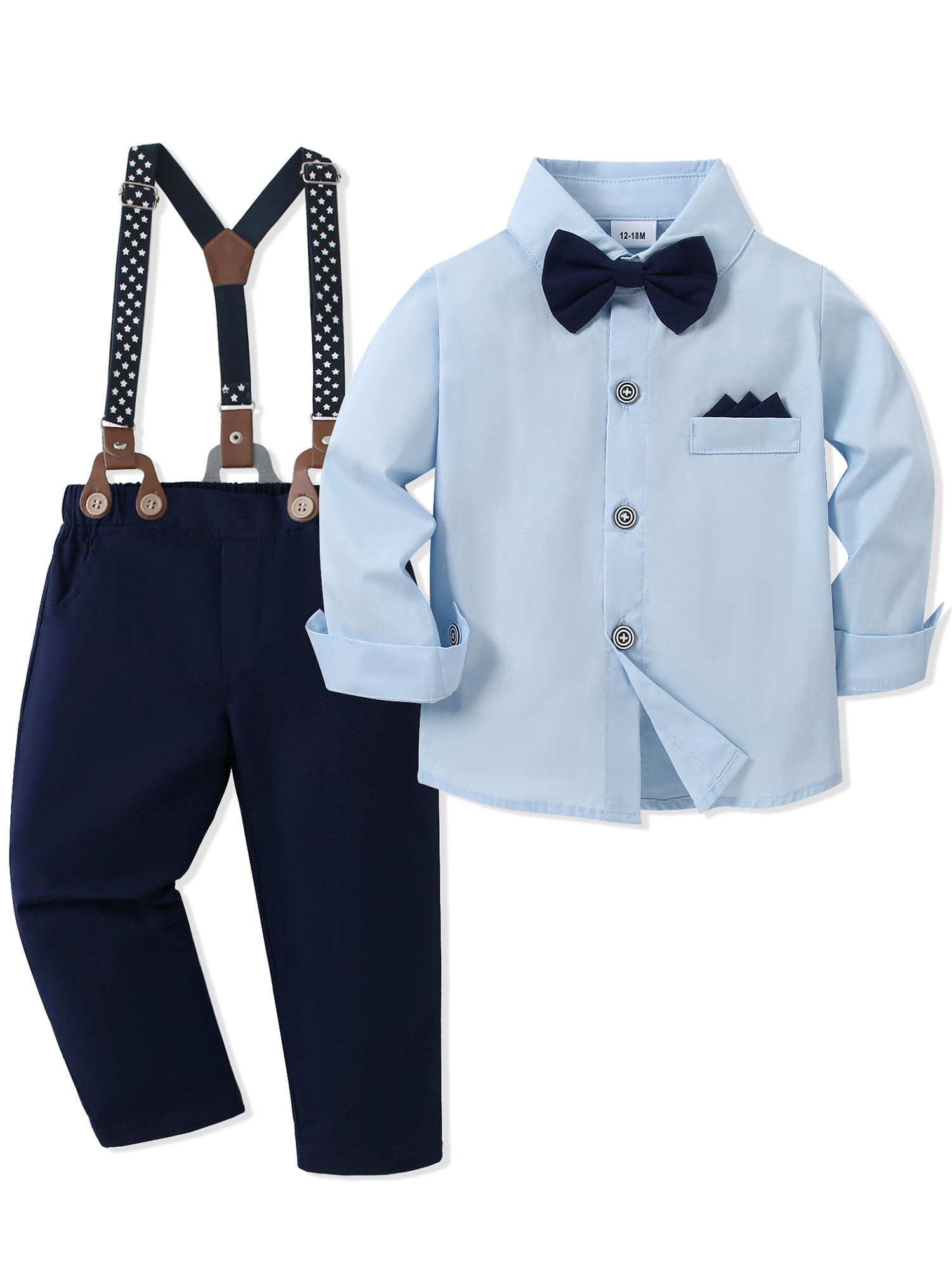 CARETOO Toddler Boy Clothes Sets 1-5 Years Baby Boys Outfits Formal ...