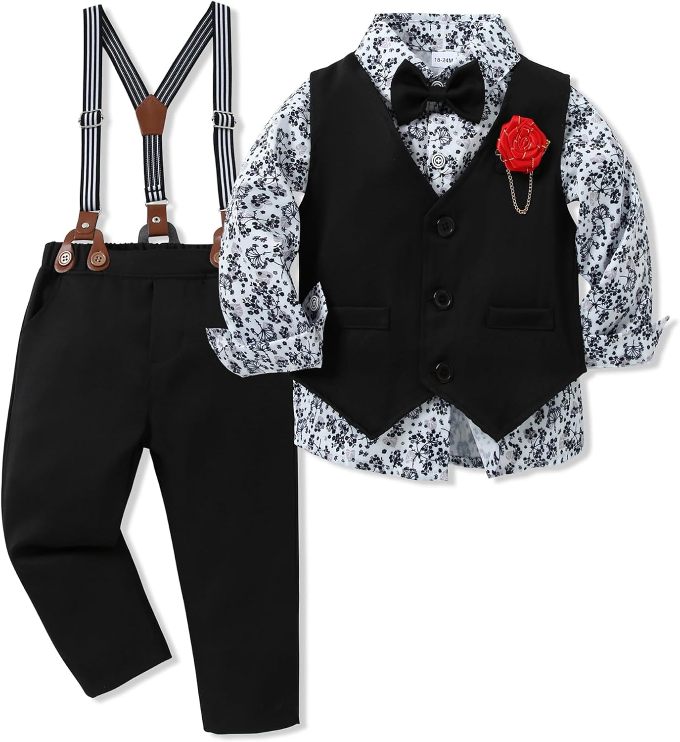 Toddler Wedding Outfit Boy WESIDOM Toddler Baby Boy Clothes Suit Boys ...