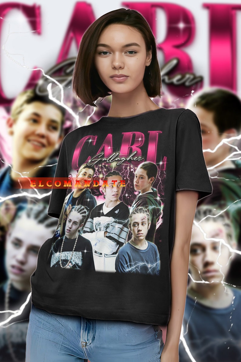 CARL GALLAGHER Vintage Shirt, Carl Gallagher Homage Tshirt, Carl ...