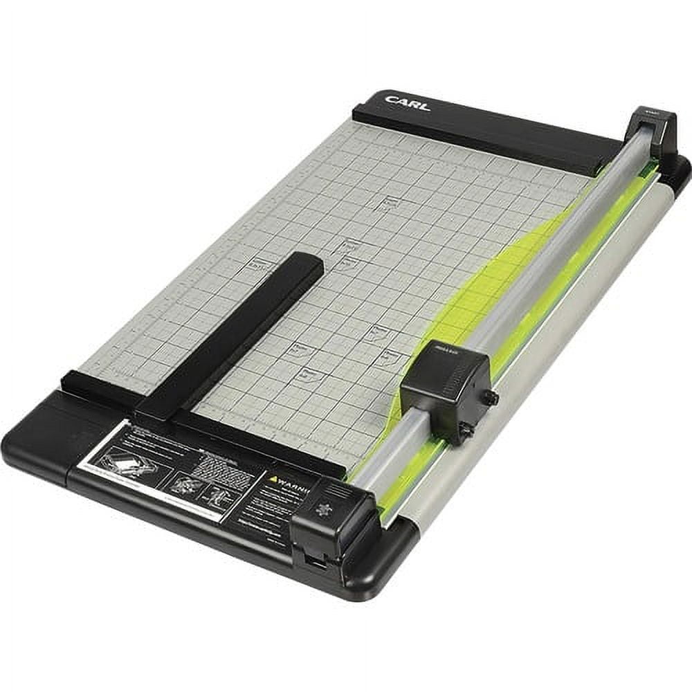 CARL Heavy-Duty Metal Base 18" Paper Trimmer - 1 x Blade(s)Cuts 36Sheet ...