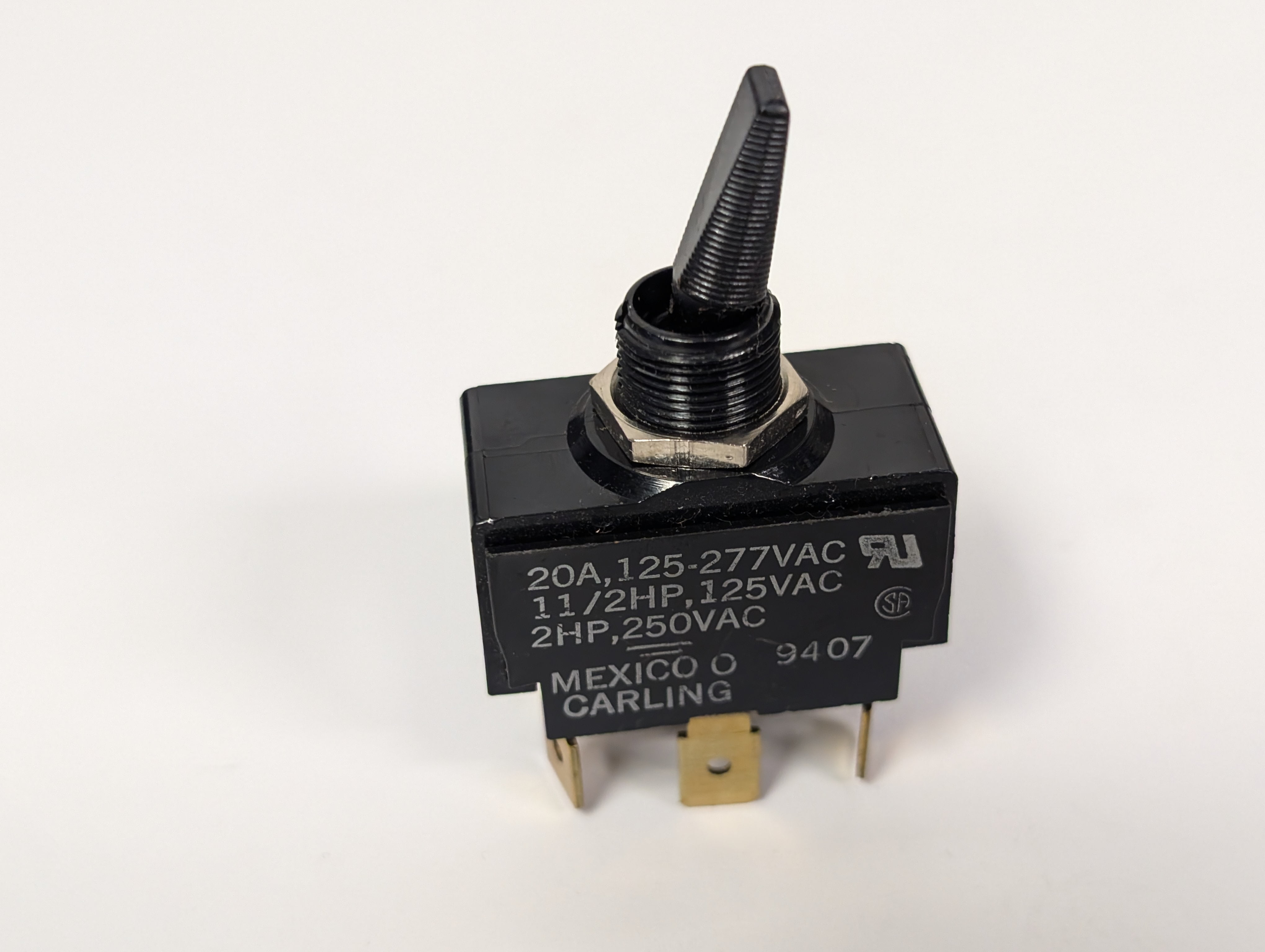 CARLING HEAVY DUTY DPDT C/OFF BAT HANDLE TOGGLE SWITCH - Walmart.com