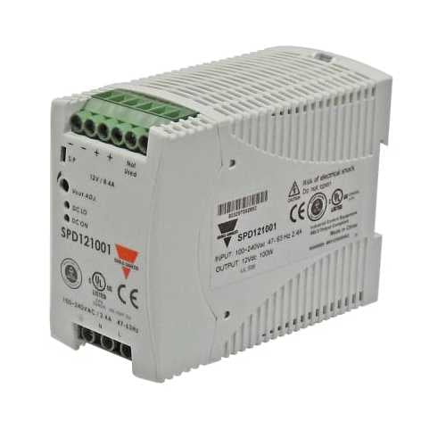 CARLO GAVAZZI SPD121001, SINGLE PHASE SPD POWER SUPPLY 12VDC 100W SCREW ...