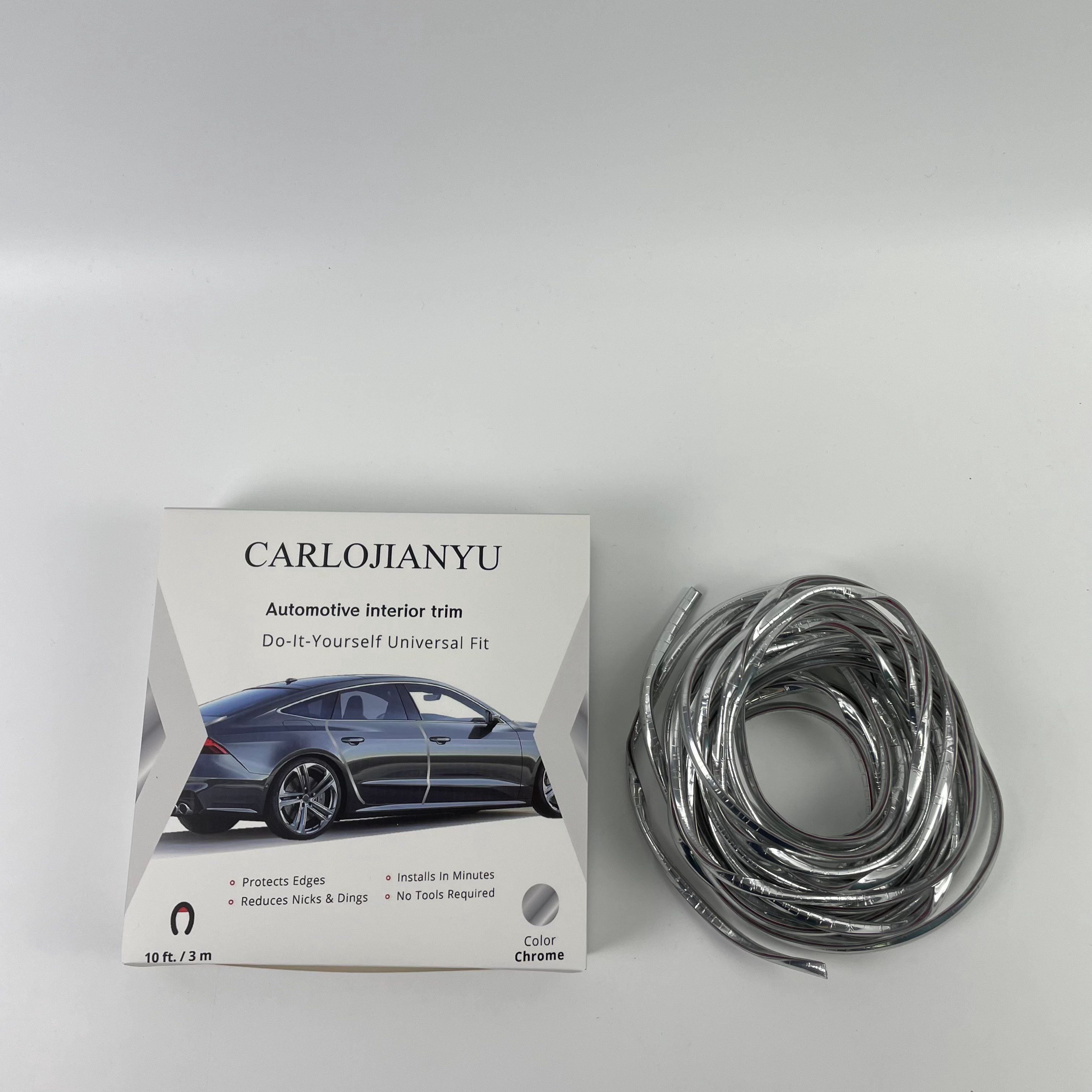 CARLOJIANYU Automotive interior trim,All-Fit Automotive Car Door Edge ...