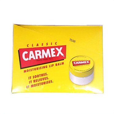 Carmex Original Jar, .25 Oz, (12 Pack) HSA/FSA Eligible - Walmart.com