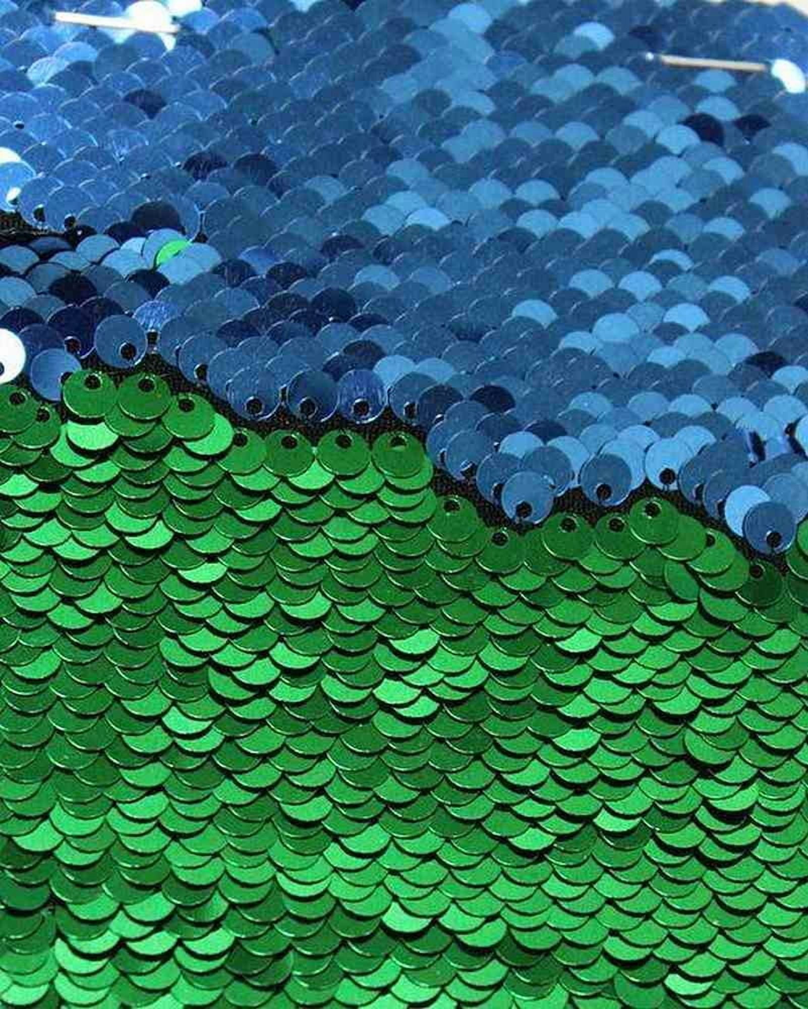 CARNIVAL Color Changing Sensory Wall Reversible Sequin Fabric, 52 Inch ...