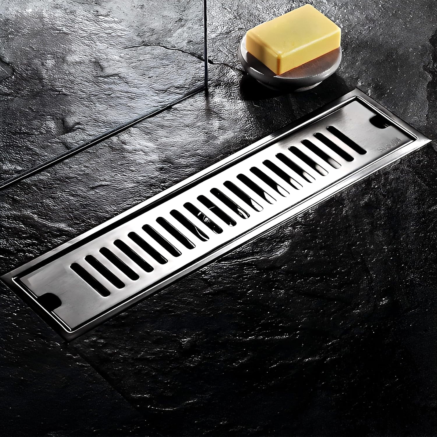 CARNIVAL LinearVertical 12 x 4 Shower Water Drain Channel 12 inch Long ...