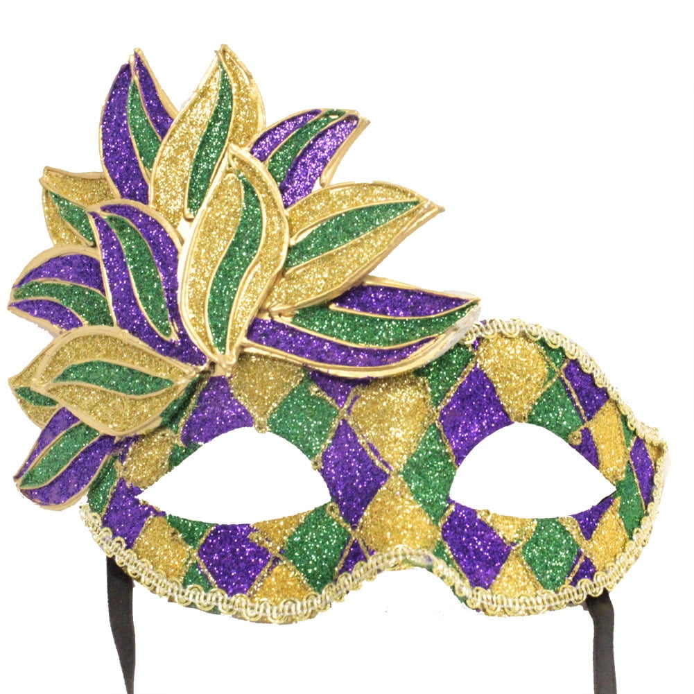 CARNIVAL STYLE MASK - Venetian Party Masks - MARDI GRAS - Walmart.com